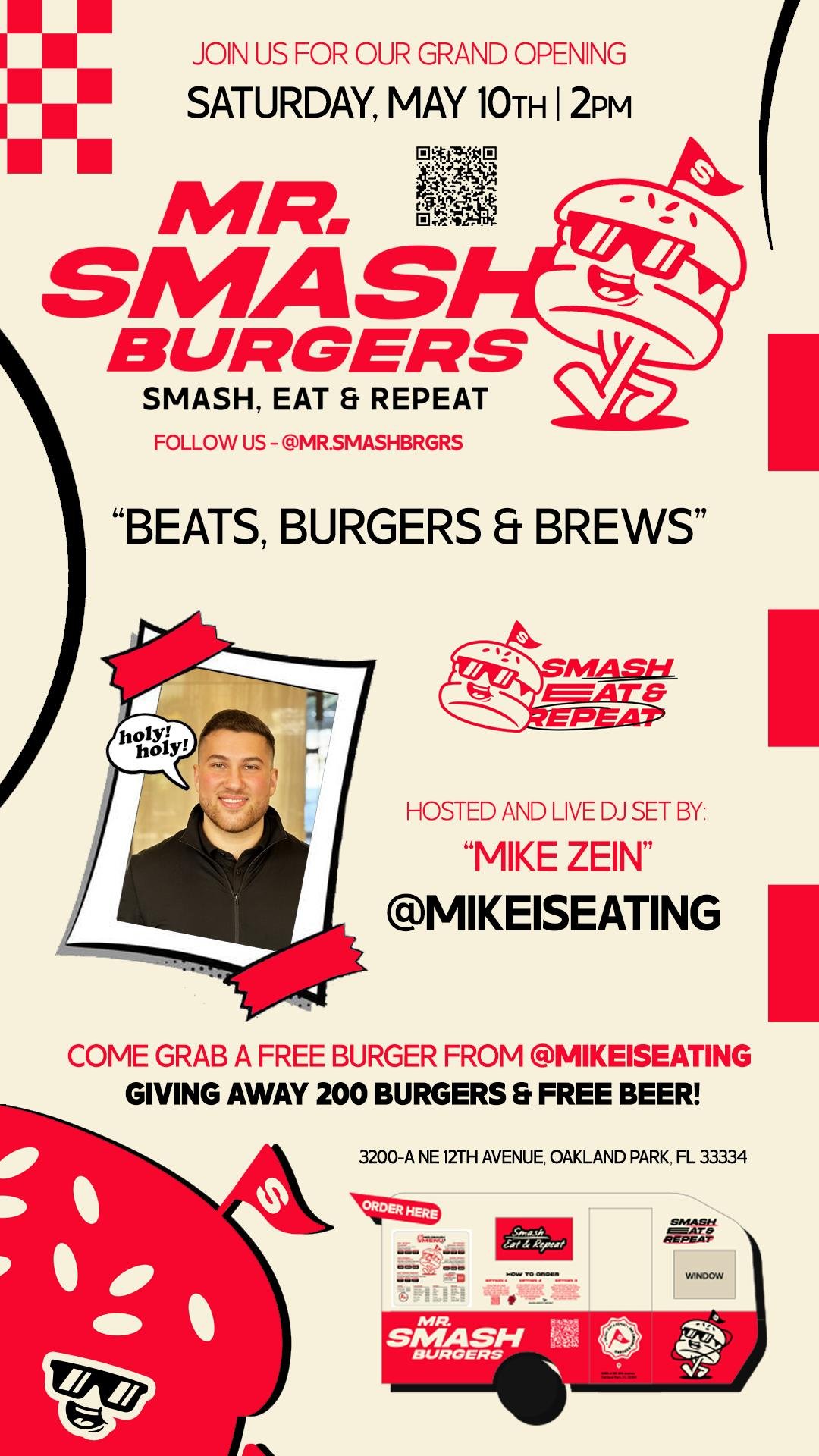 Best Smash Burgers in Oakland Park | Mr. Smash Burger